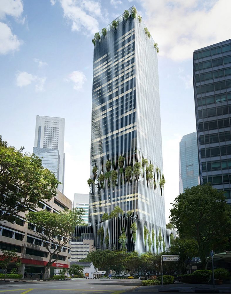 BIG and carlo ratti team up for raffles place development in singapore