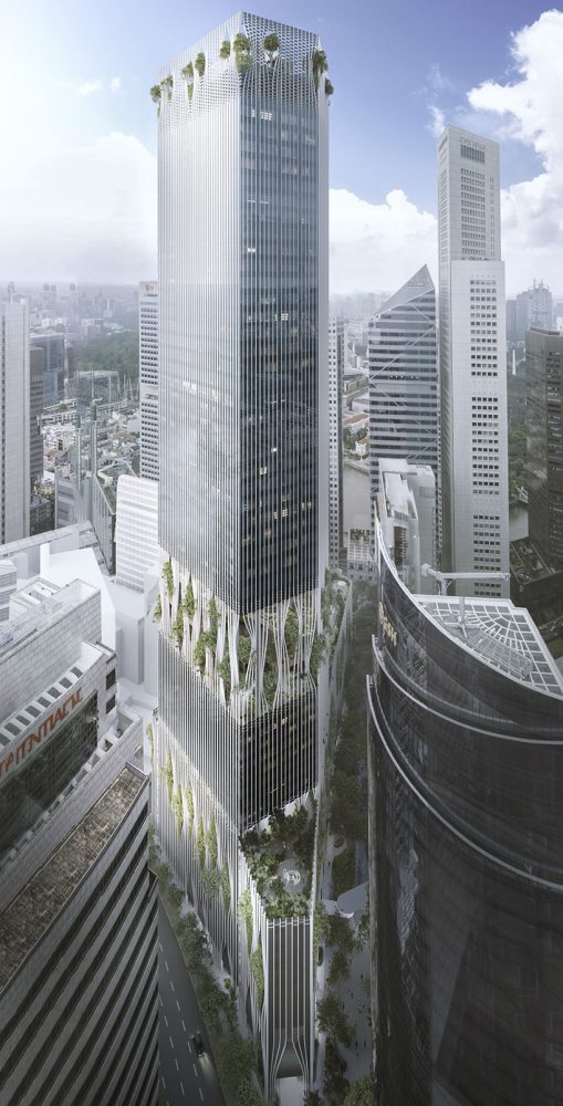 BIG and carlo ratti team up for raffles place development in singapore