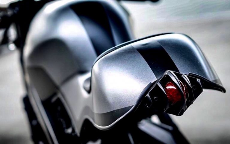 the honda BROS400 custom motorcycle by K-speed