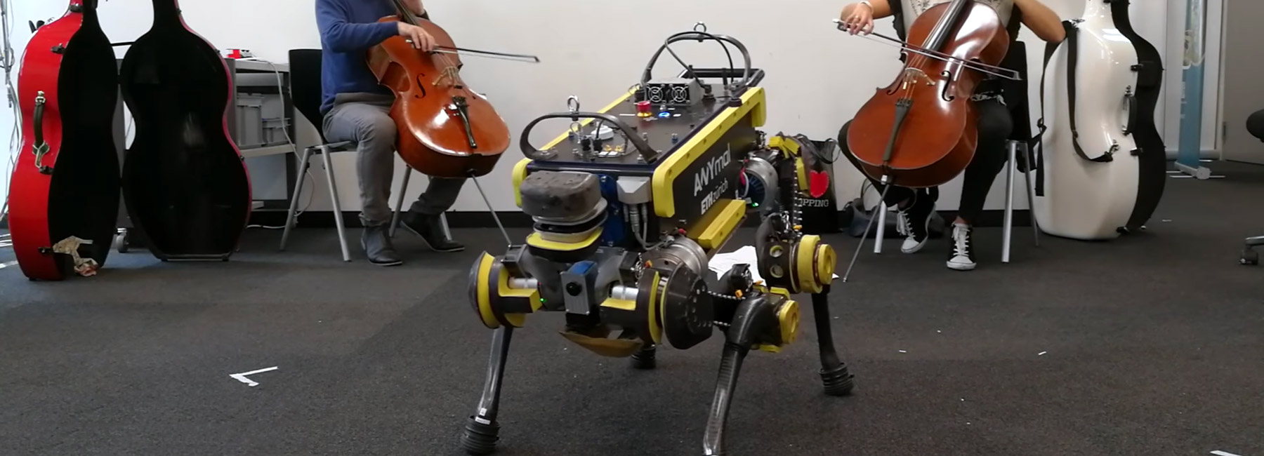 this dancing robot teaches itself how to move to live music