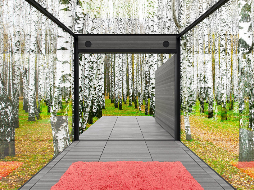 disappear retreat is a super-eco dwelling that dissolves into the landscape