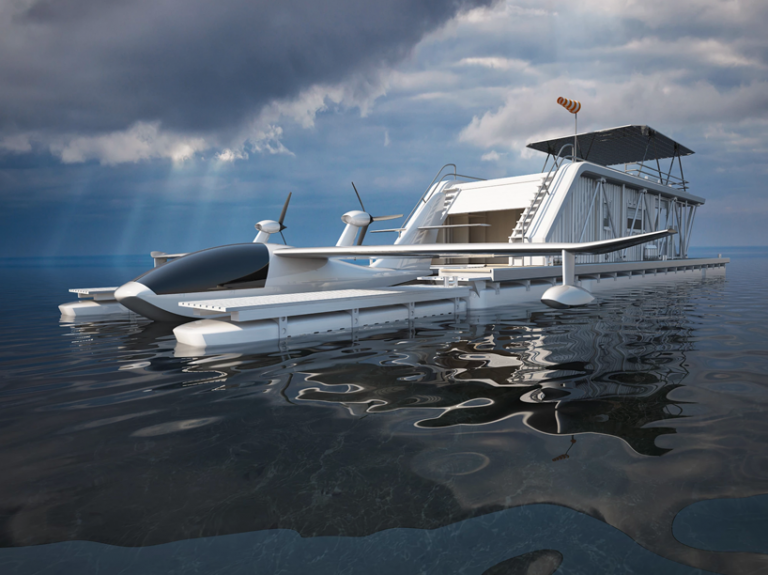 hydrohouse houseboat is the ultimate relocatable water-borne lifestyle