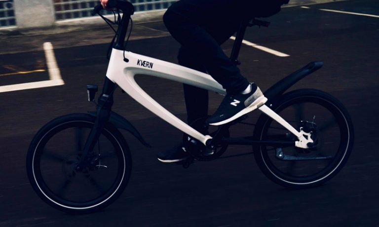 kvaern's BMX styled electric bike runs on solar power