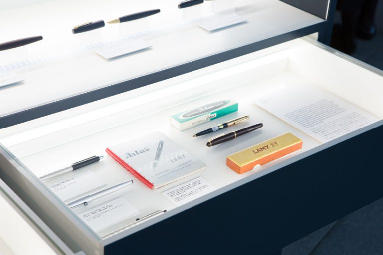 LAMY's aion series by jasper morrison at 'thinking tools' 21_21 design sight