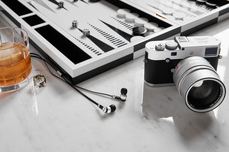 leica and master & dynamic collaborate with silver edition headphones