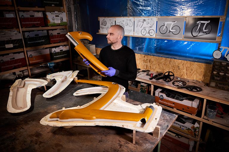 the carbon fiber pi bike is completely irrational, but totally ridable