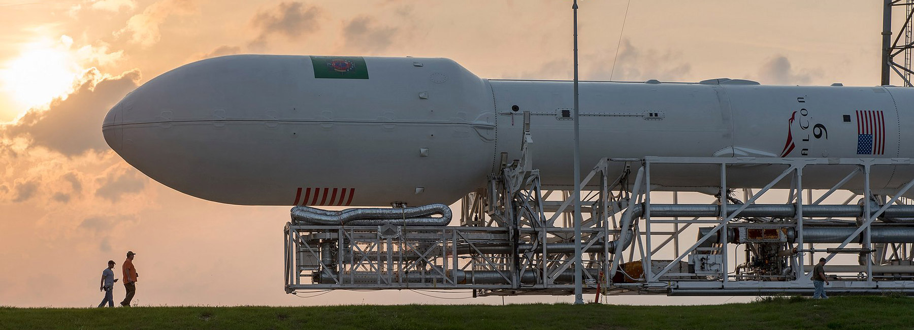 spaceX successfully launches bus-sized satellite, the 50th falcon 9 flight