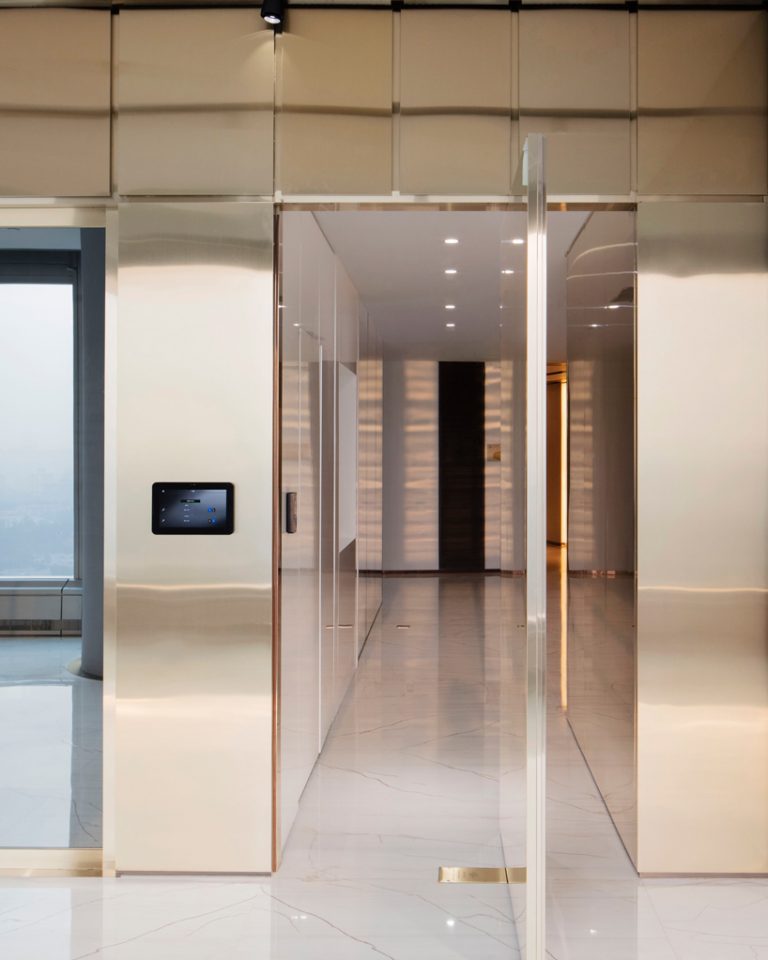 superimpose designs an exclusive wine cellar atop genesis beijing's ...