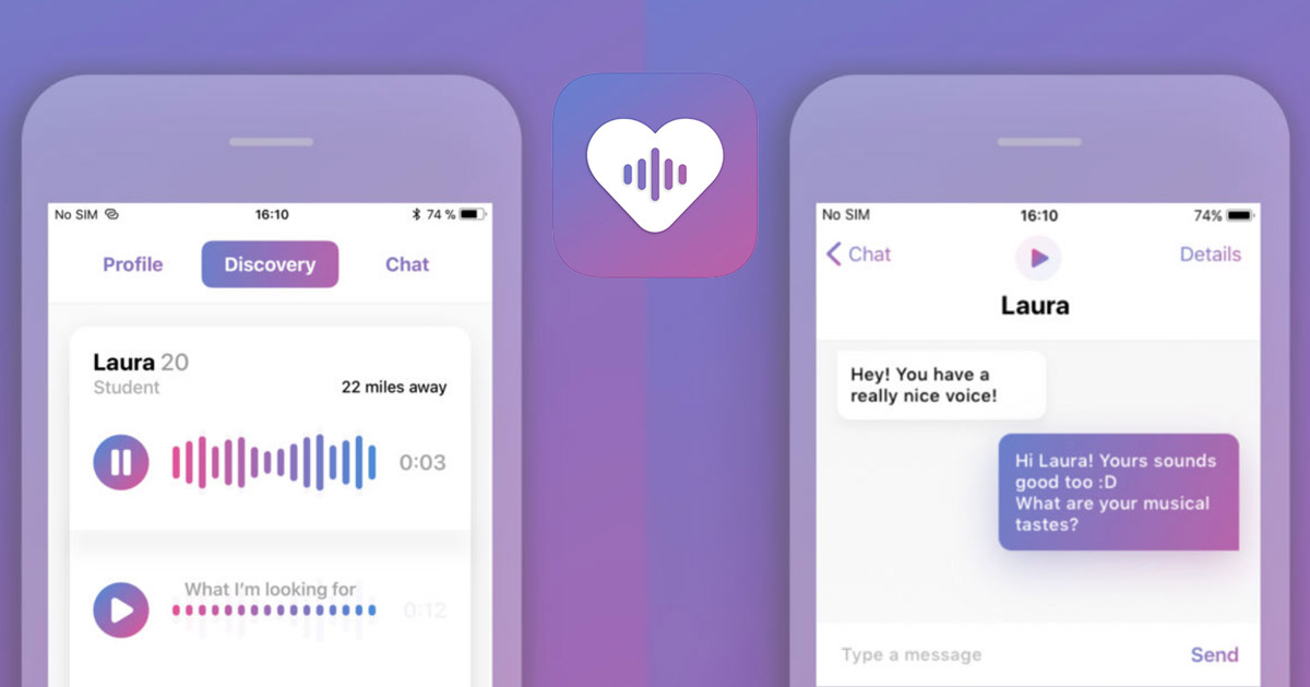 forget looks, this dating app lets you pick your match based on their voice