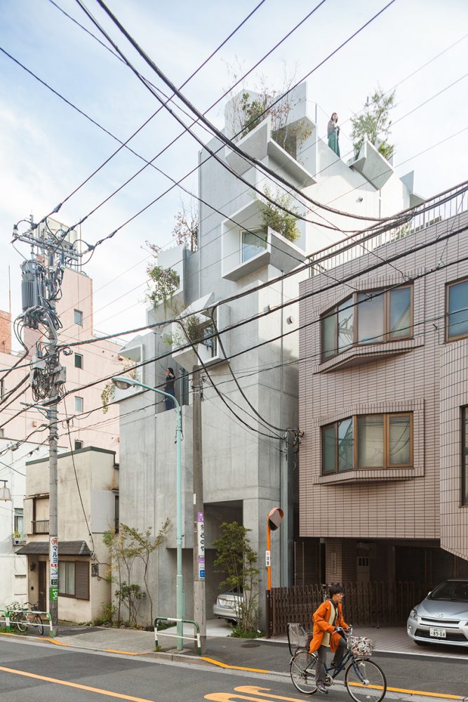 akihisa hirata completes 'tree-ness house' in tokyo