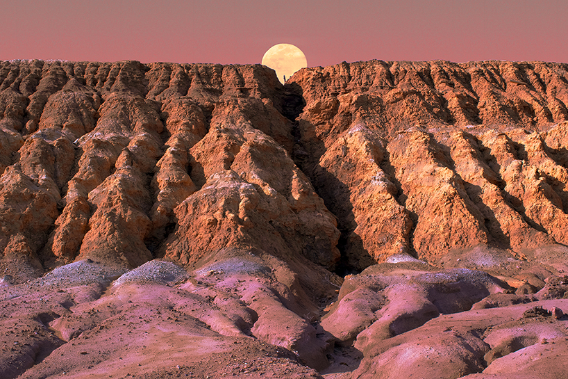 al mefer illustrates the desertification of the world in his new series