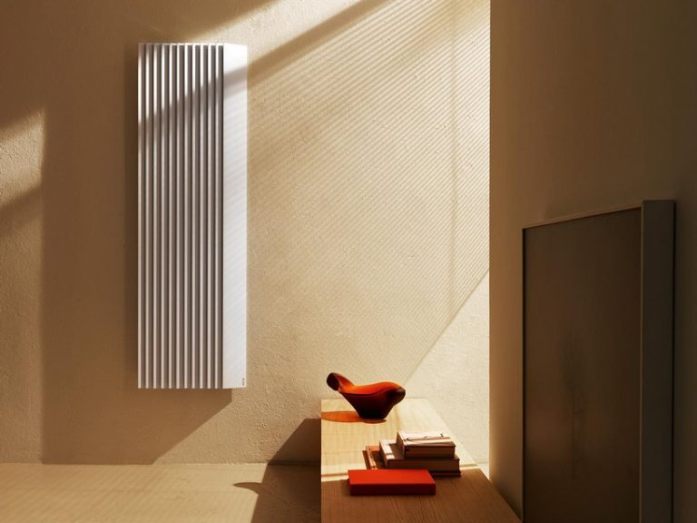 alberto meda designs modular radiator with pleated surfaces for tubes ...