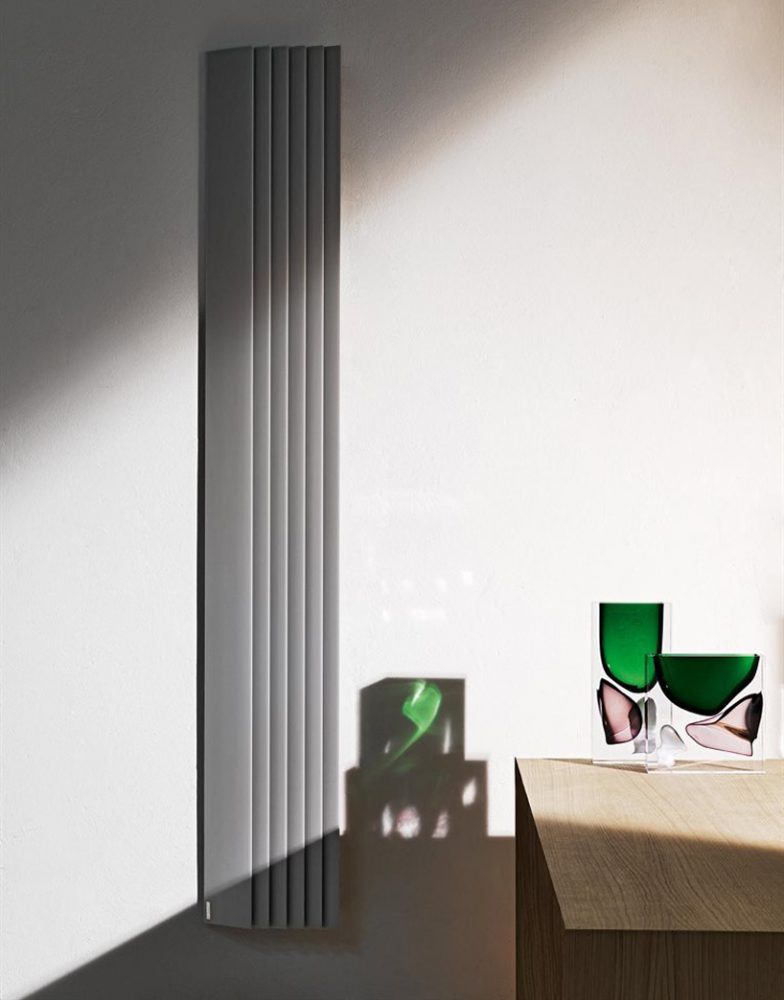 alberto meda designs modular radiator with pleated surfaces for tubes ...