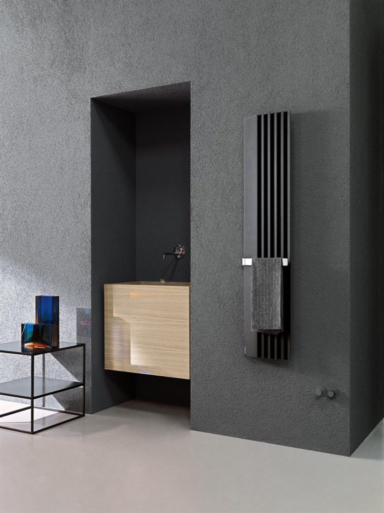 alberto meda designs modular radiator with pleated surfaces for tubes ...