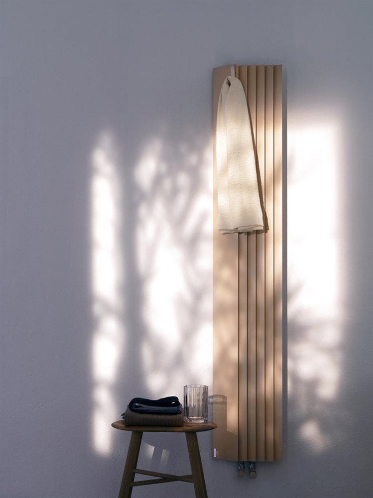 alberto meda designs modular radiator with pleated surfaces for tubes ...