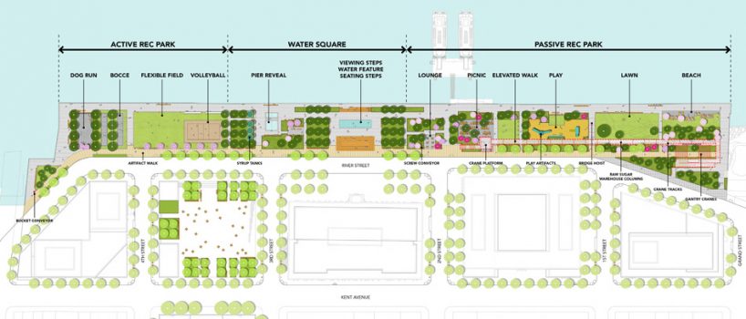 domino park moves towards completion as opening plans announced