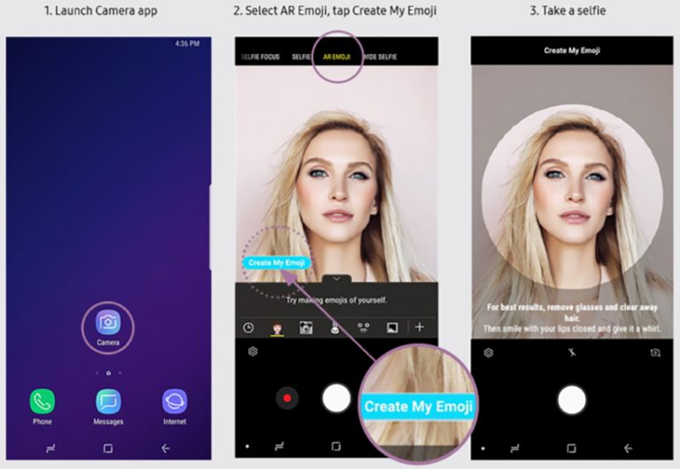 samsung reveals the magic that brings your AR emoji avatar to life