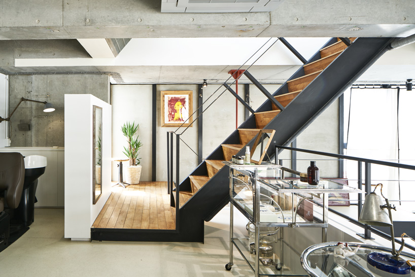 TORAFU architects merges raw, industrial elements with vintage pieces ...