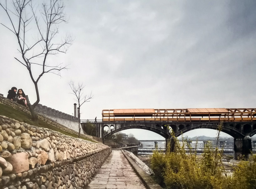 DnA transforms abandoned viaduct into a 260-meter viewing platform in china