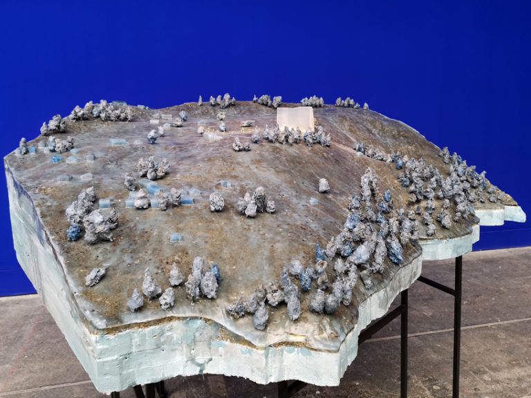 peter zumthor puts a 'workshop' of models on display at venice biennale