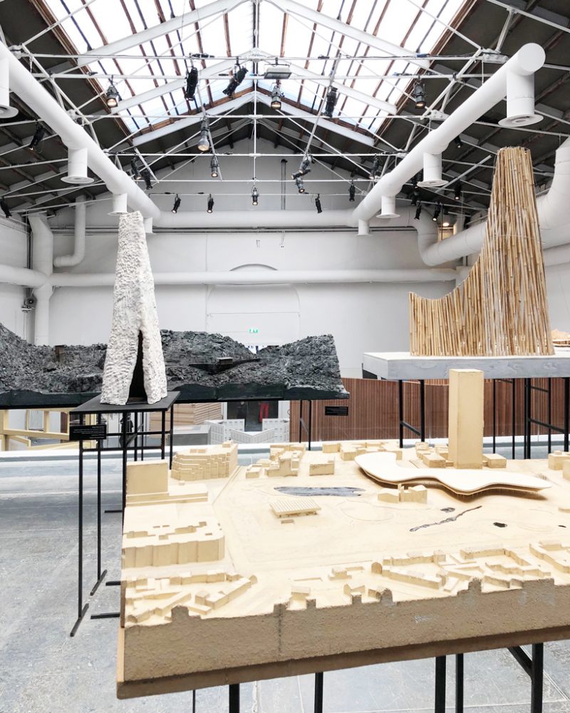 peter zumthor puts a 'workshop' of models on display at venice biennale