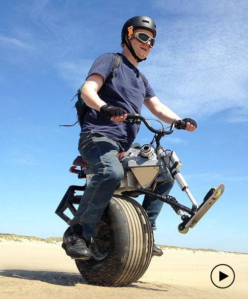 unicycles | designboom.com