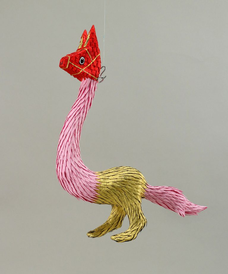 roberto benavidez turns religious monsters into colorful piñatas