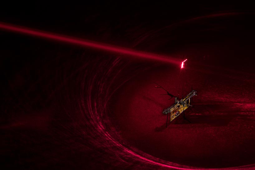 the first wireless flying robotic insect takes off powered by laser beams