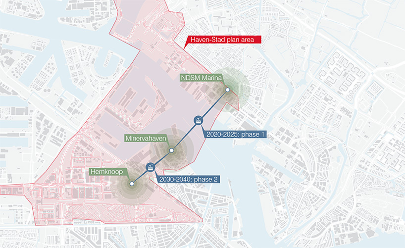 UNStudio's design for amsterdam cable car references the city's ports ...