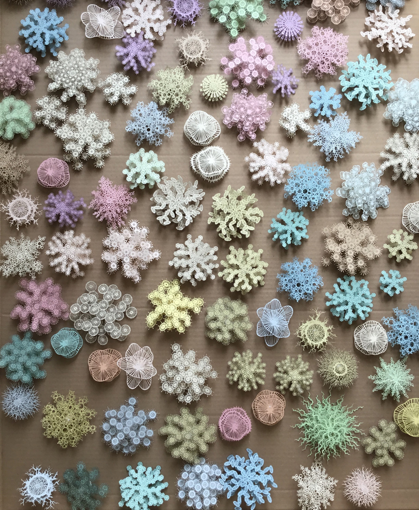 artist reimagines the human microbiome as an intricately cut paper ...