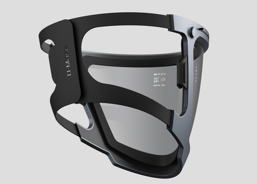 the d-mask gives deep sea diving a digital evolution