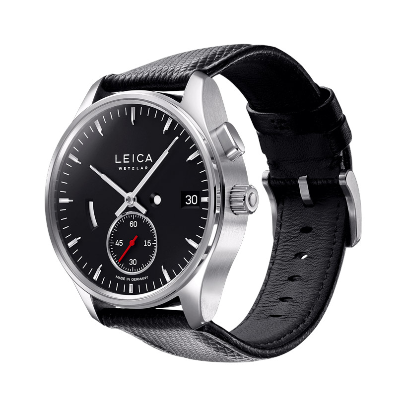 leica reveals manual-winding minimalist watches