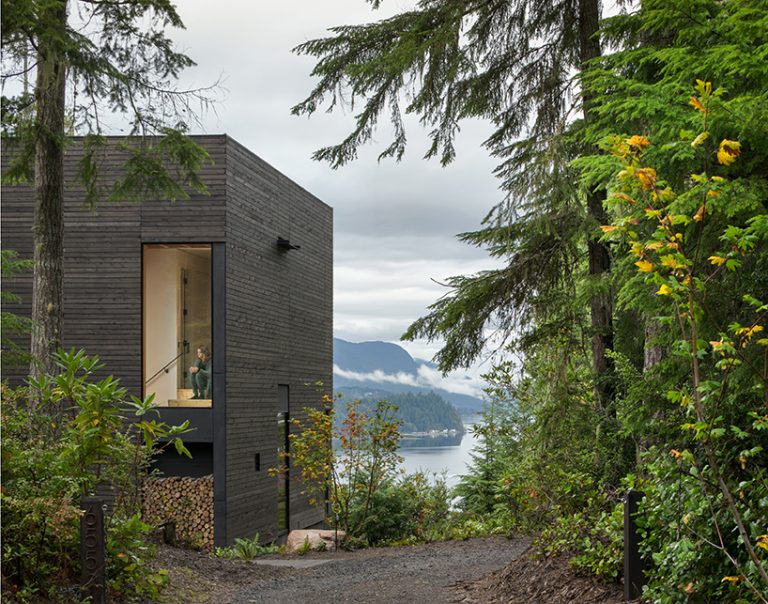mwworks nestles its 'little house' in the forests of washington state