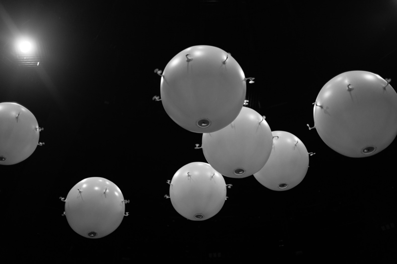 these flying spheres monitor human activity and emotional data to flock ...