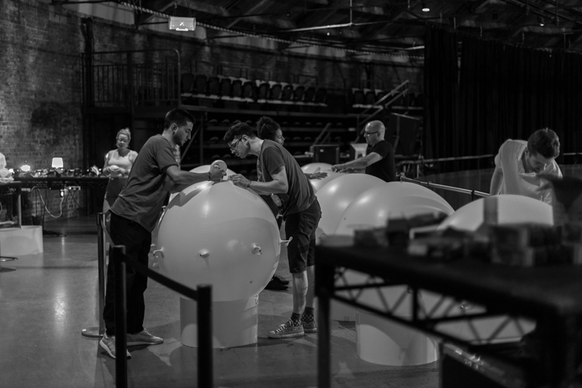 these flying spheres monitor human activity and emotional data to flock ...