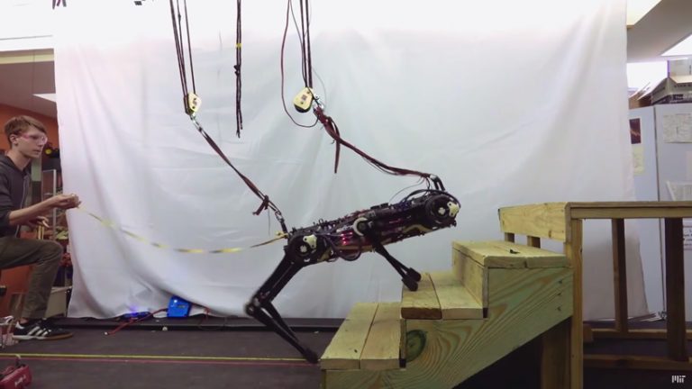 MIT's 'blind' cheetah 3 can now climb stairs to tackle tougher disaster ...