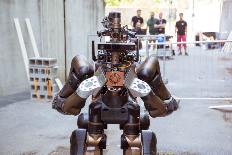 centauro is a horse-like disaster response robot with karate chopping hoofs