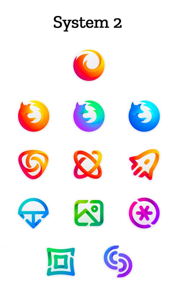 mozilla is redesigning the firefox logo - which one do you prefer?