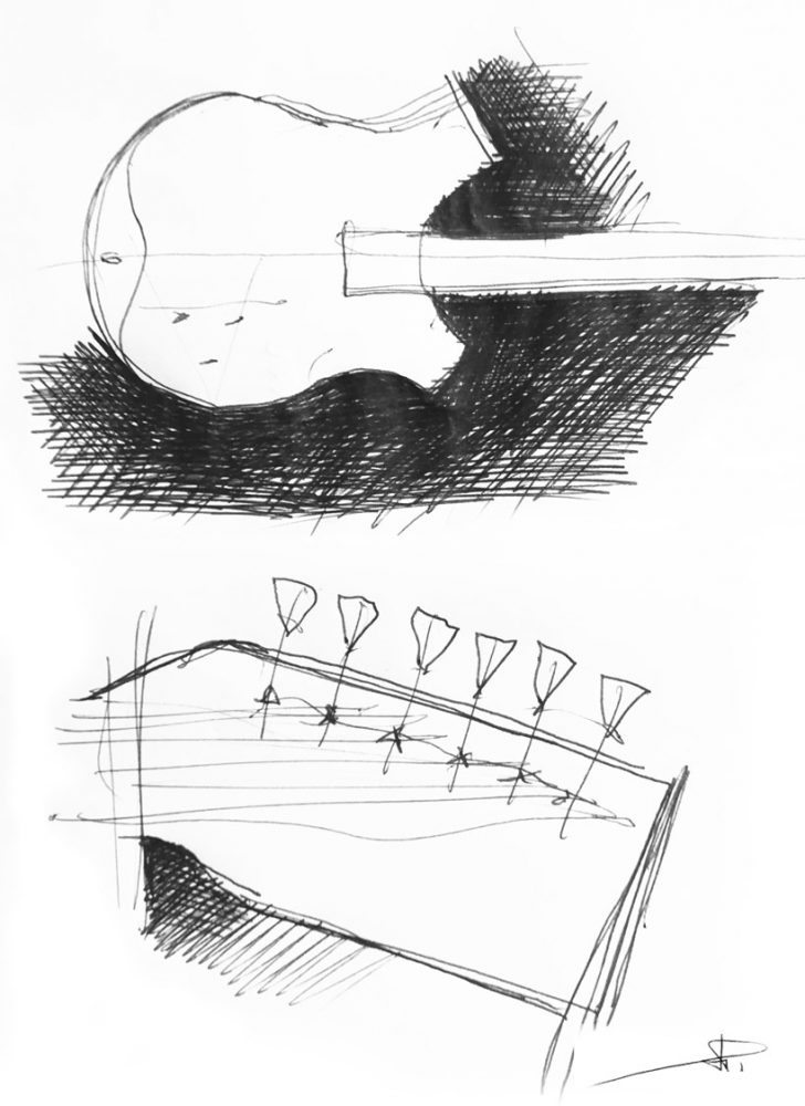 lorenzo palmeri designs 'oldest guitar in the world' using ancient ...