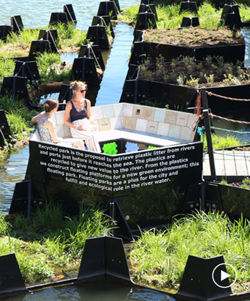 the first recycled park in the netherlands is opened by re-using ...