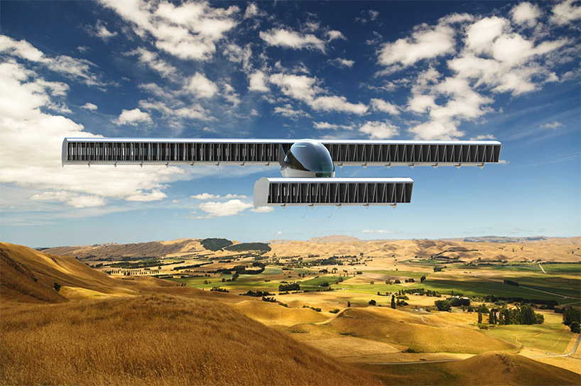 volerian, the quietest and safest flying car at farnborough airshow