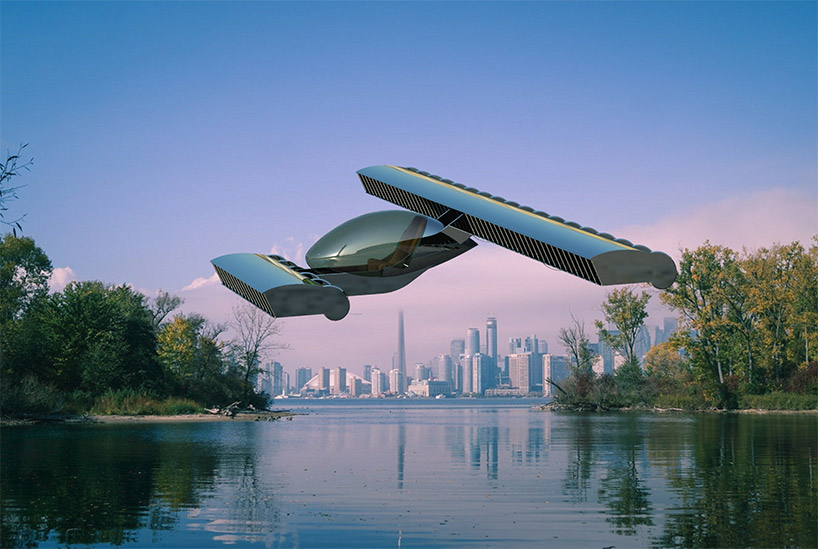 volerian, the quietest and safest flying car at farnborough airshow