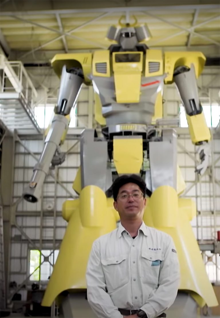 watch: behind the world's largest robot ever built by masaaki-nagumo