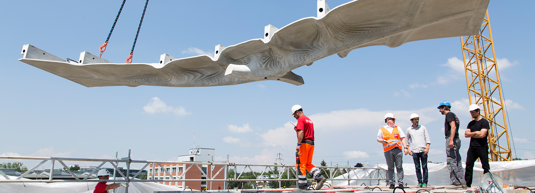 this digitally fabricated 'smart slab' is half the weight of a ...