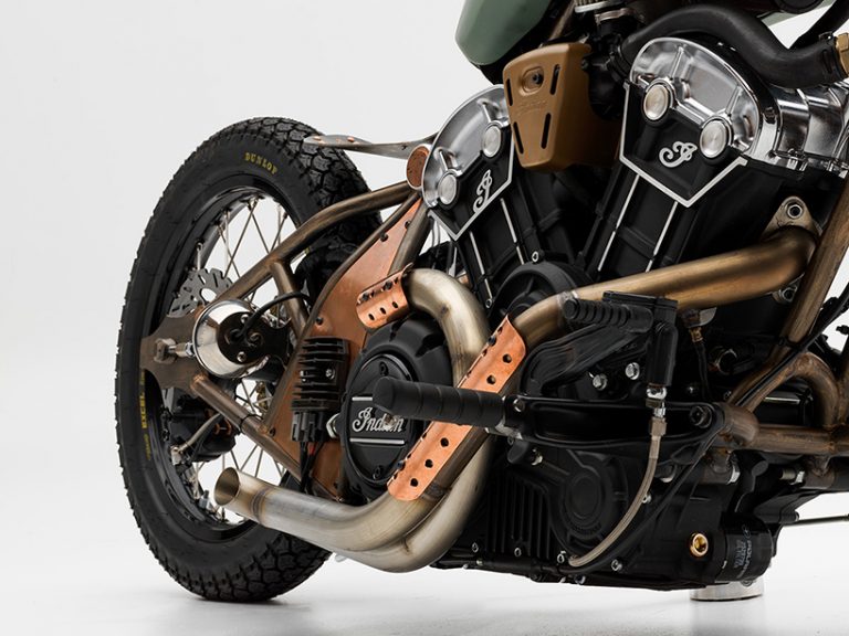 custom indian scout bobber by NASA engineer wins indian motorcycle's ...