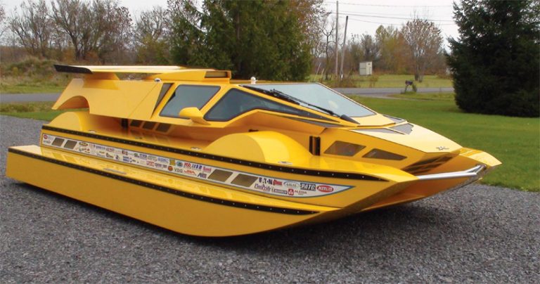$1 million USD-built amphibious dobbertin hydrocar up for auction