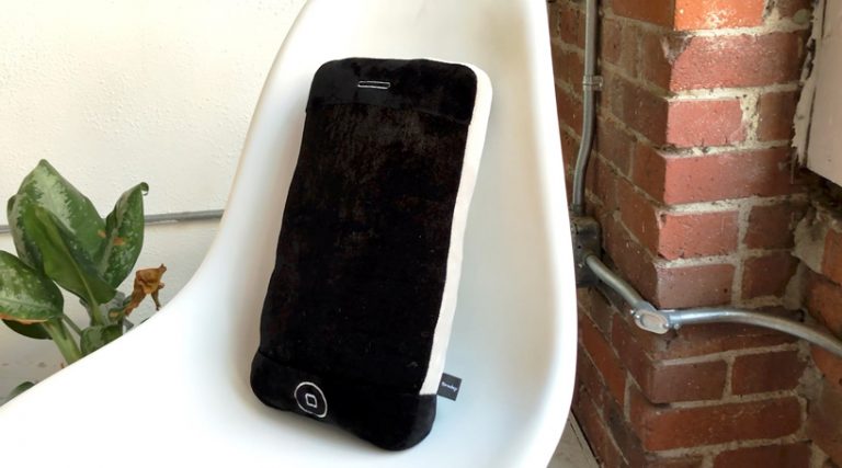 hug your old apple products with the iconic pillow collection