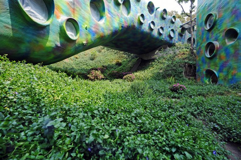 this psychedelic mexican snake house is probably the most surreal ...