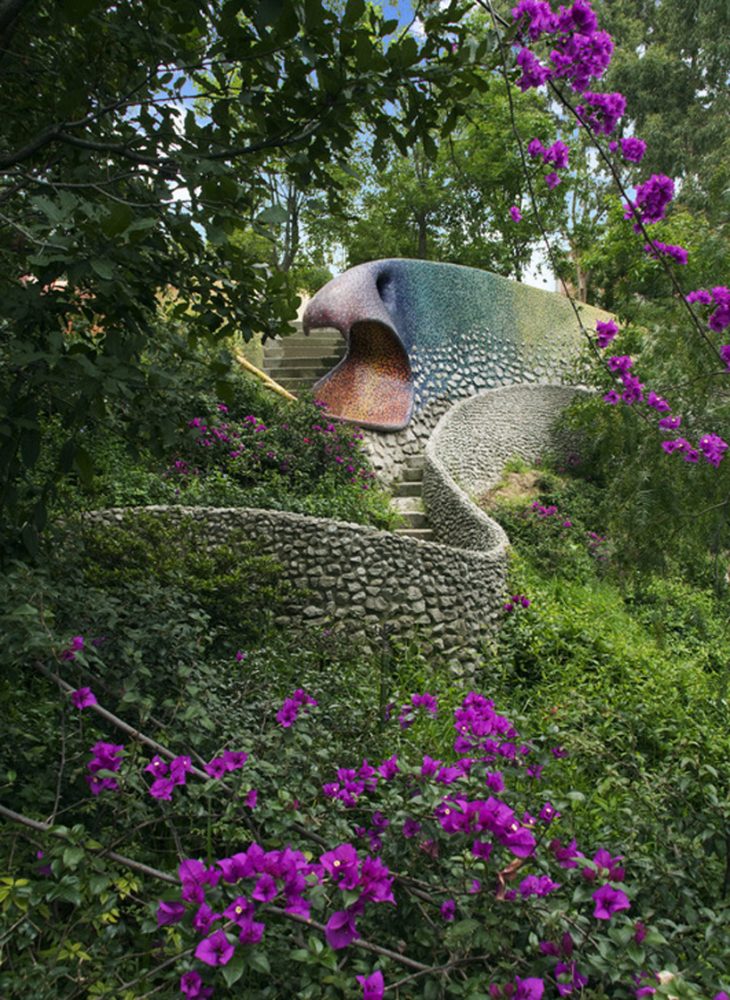 this psychedelic mexican snake house is probably the most surreal ...