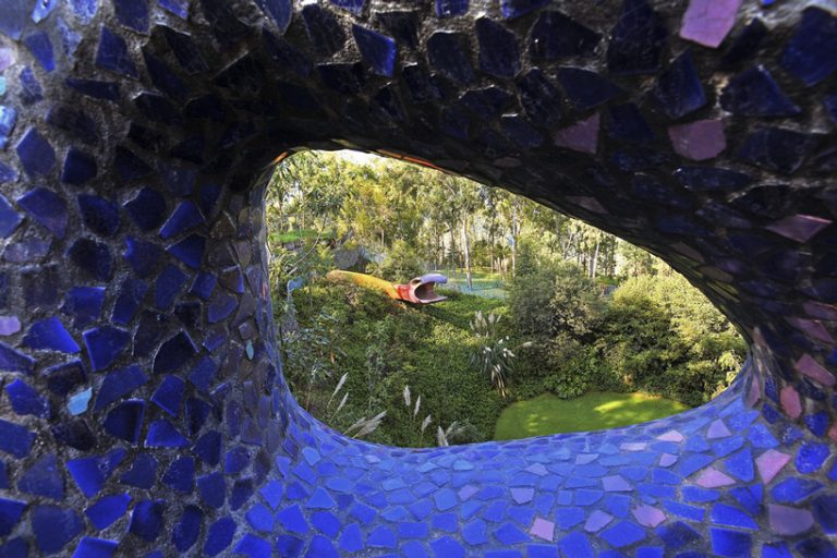 this psychedelic mexican snake house is probably the most surreal ...